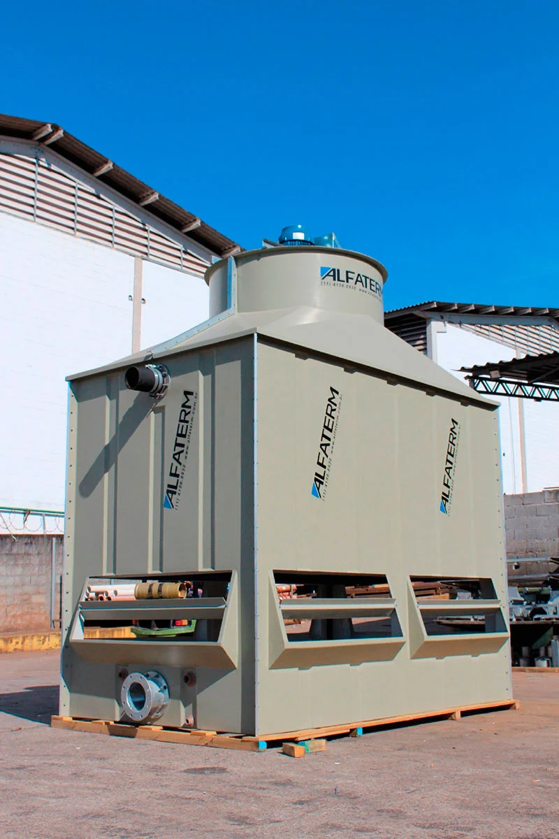 Torre de resfriamento circuito fechado - Bem-vindo à ALFATERM