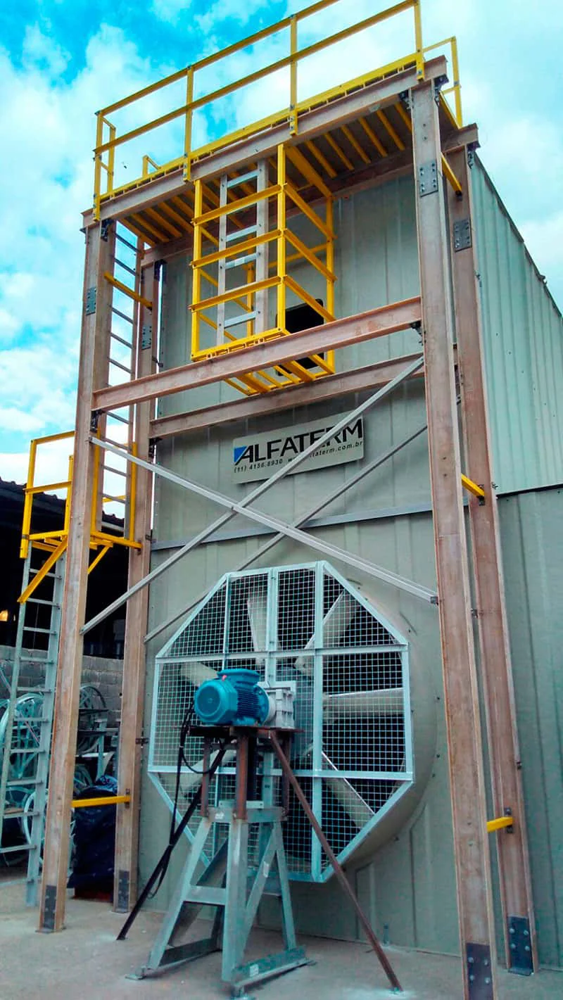 Torre de resfriamento com ventilador centrífugo - Bem-vindo à ALFATERM
